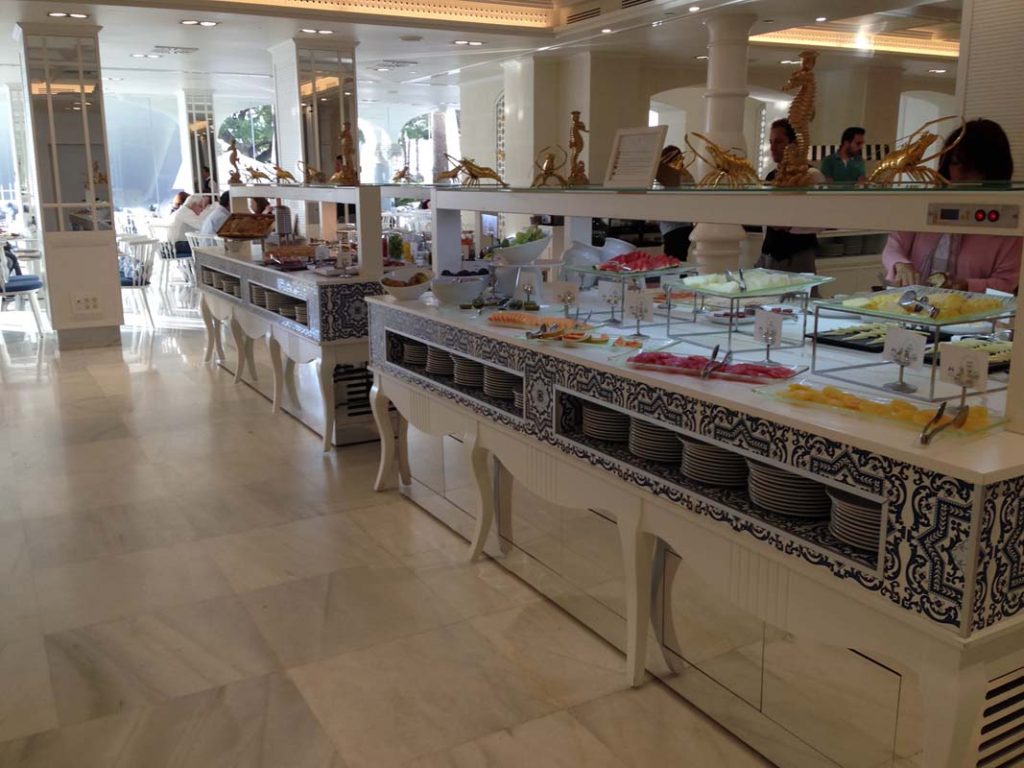Gran Hotel Miramar Breakfast Buffet | Business Travel Destinations